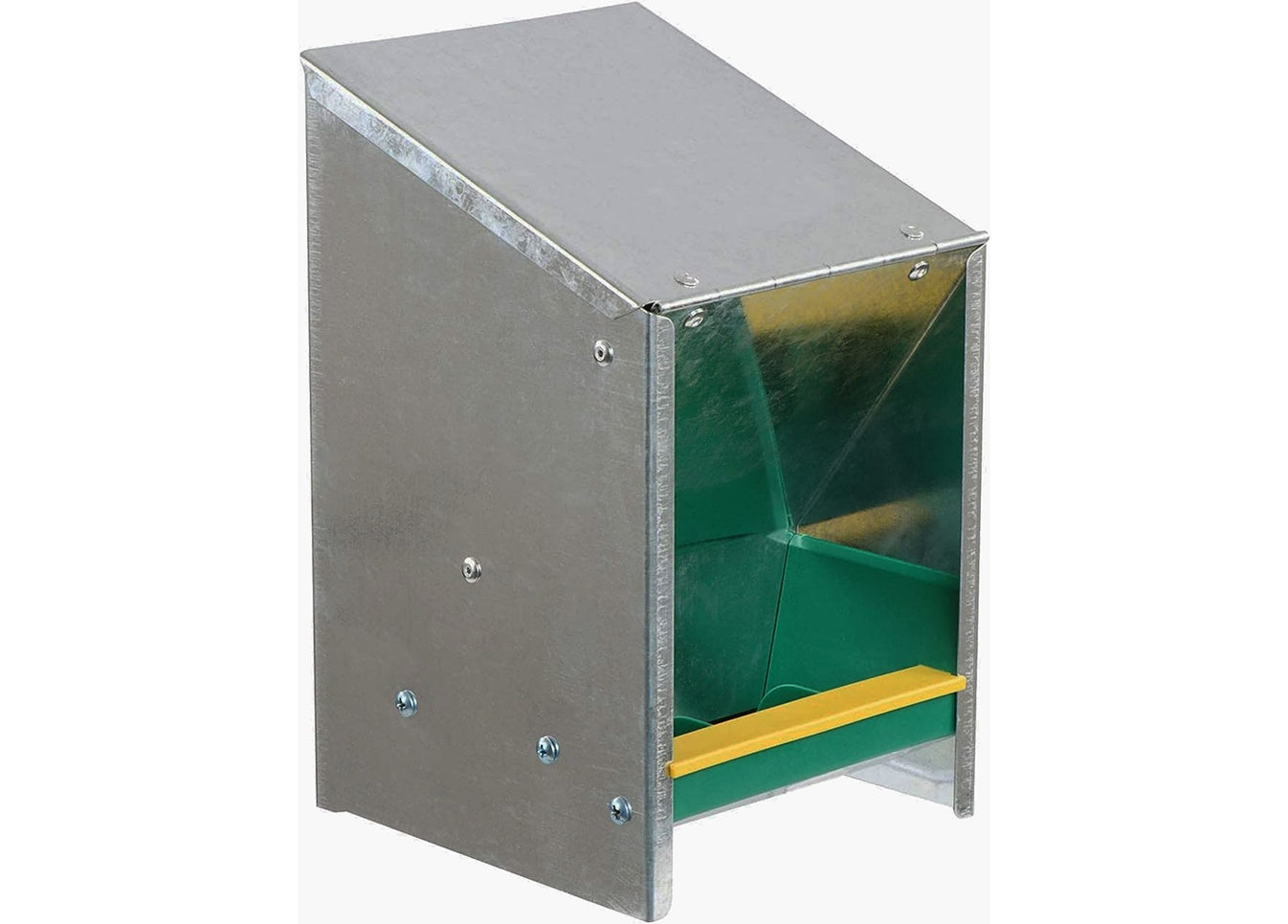 Olba Galvanised Hopper Feeder for Poultry & Pigeons - Buy Online SPR ...