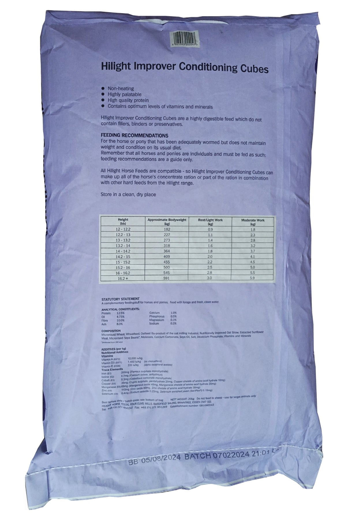 Hilight Improver Conditioning Cubes | Horse Feed - Buy Online SPR Centre UK