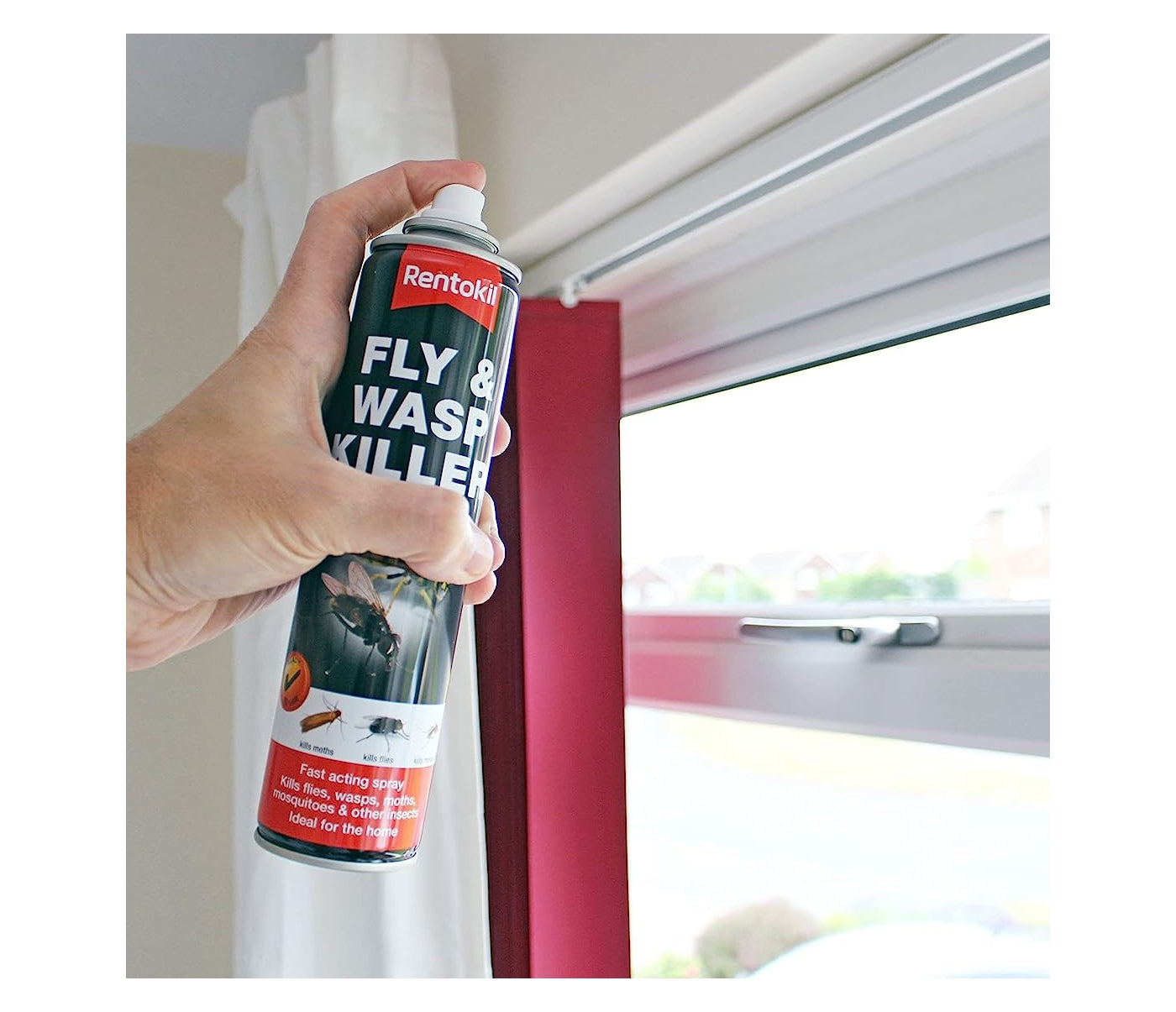 Rentokil - Fly and Wasp Killer Spray - Buy Online SPR Centre UK