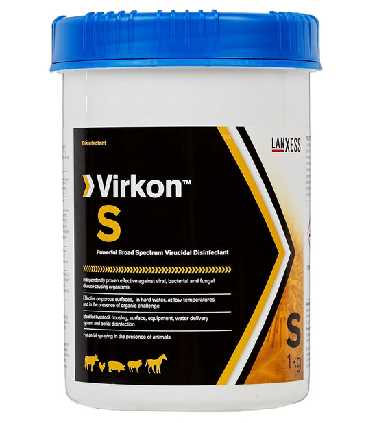 Virkon S - Disinfectant Powder 1kg - Buy Online SPR Centre UK