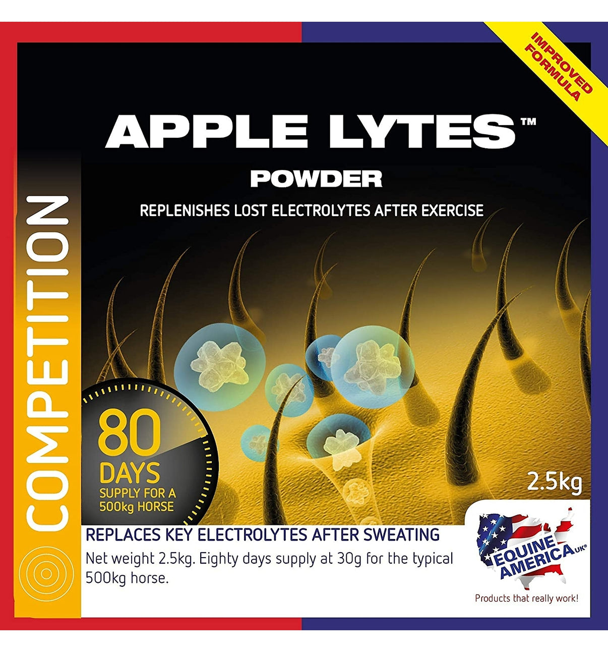 Equine America - Apple Lytes Powder 2.5kg - Buy Online SPR Centre UK
