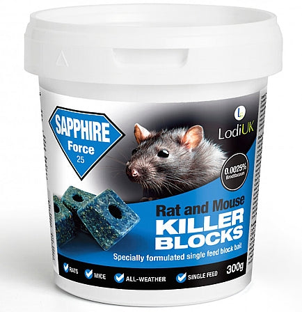 Lodi - Sapphire Force 25 Block Bait - 300g Tub – SPR Centre