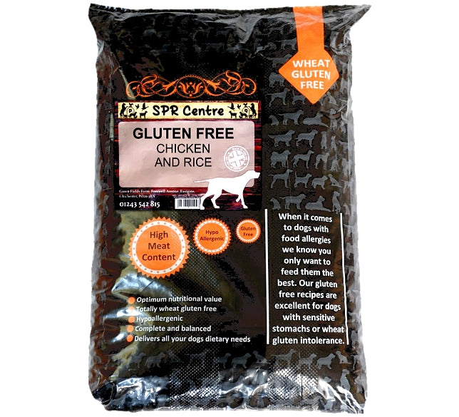 SPR - Gluten Free Chicken & Rice Dog Food – SPR Centre