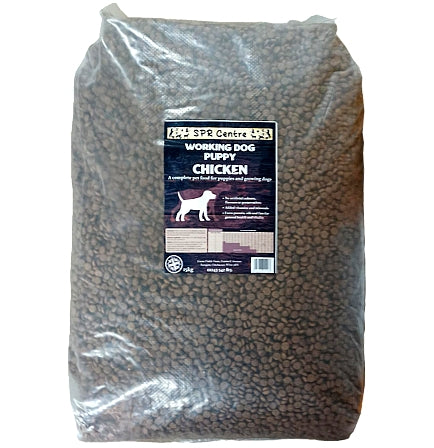 SPR - Working Dog Puppy with Chicken 15kg - Buy Online SPR Centre UK
