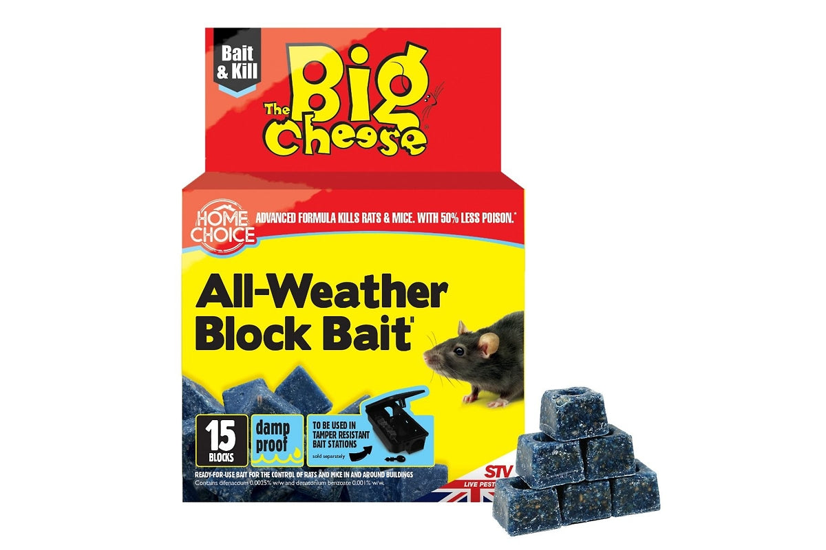 The Big Cheese - All Weather Block Bait - 15 Blocks – SPR Centre